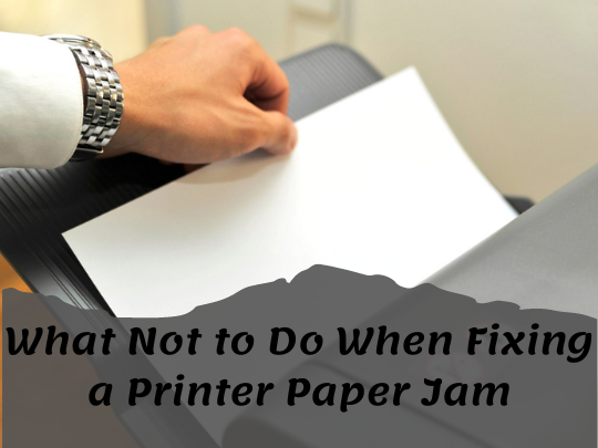 What Not to Do When Fixing a Printer Paper Jam - Ricoh Color MFP ...