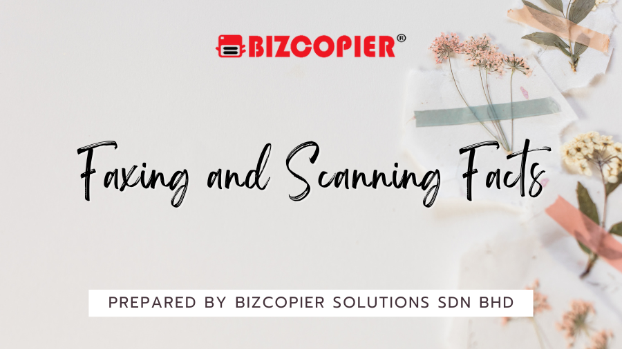 Faxing and Scanning Facts - Ricoh Color MFP/Photocopier | Rent and Sale ...